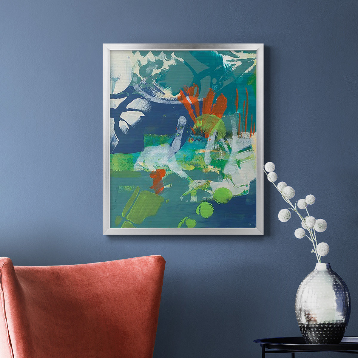 Highland Dunes Tropical Graphics I Premium Framed Canvas - Ready to ...