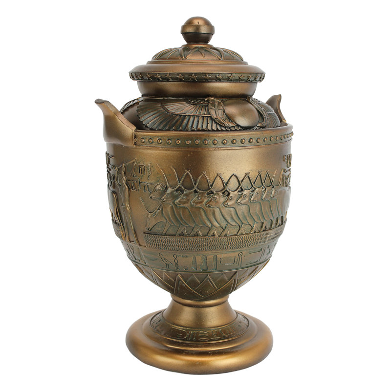 Design Toscano Divine Apis Egyptian Table Urn & Reviews | Wayfair