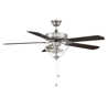 Charlton Home® 52" Garrett 5 - Blade Standard Ceiling Fan with Light ...
