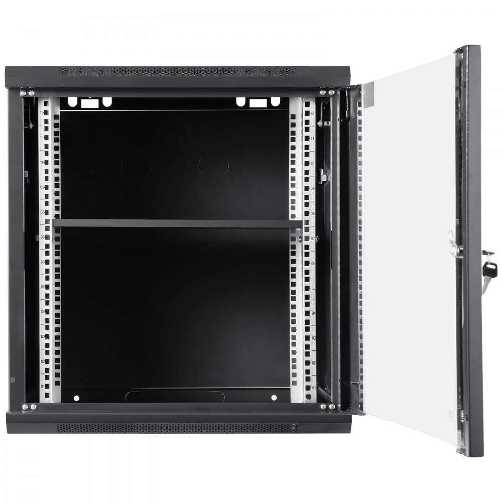 Stellweilan Tessberg 12U Wall Mount Network Server Cabinet, 15.5'' Deep ...