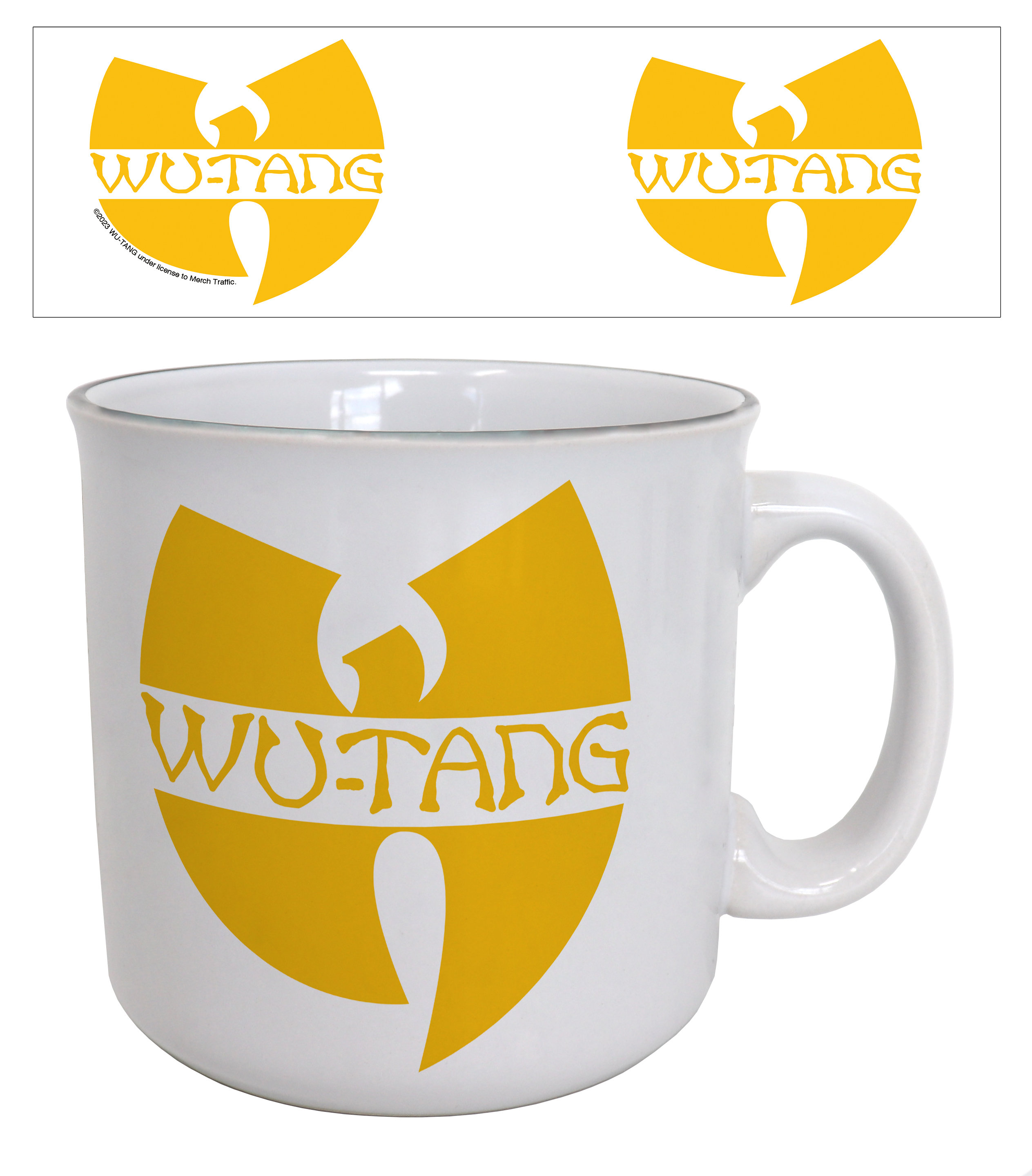 Winston Porter Wu-Tang Clan - Wu-Tang Logo 20oz. Camper Mug | Wayfair