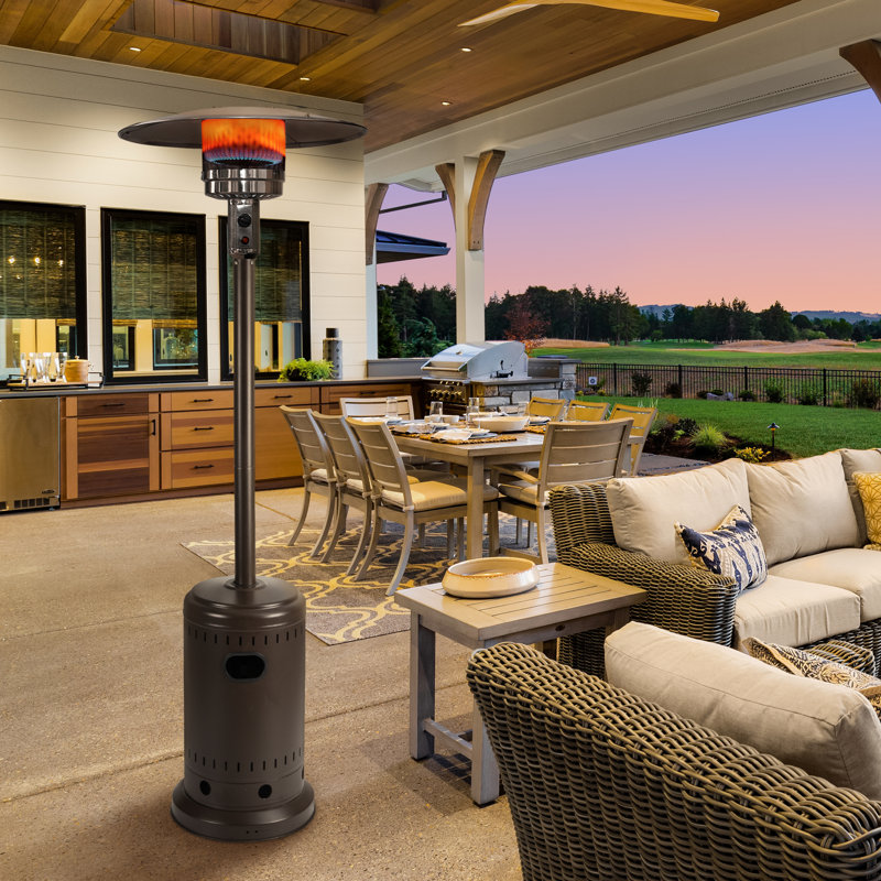 PAMAPIC 48000 BTU Propane Standing Patio Heater & Reviews - Wayfair Canada