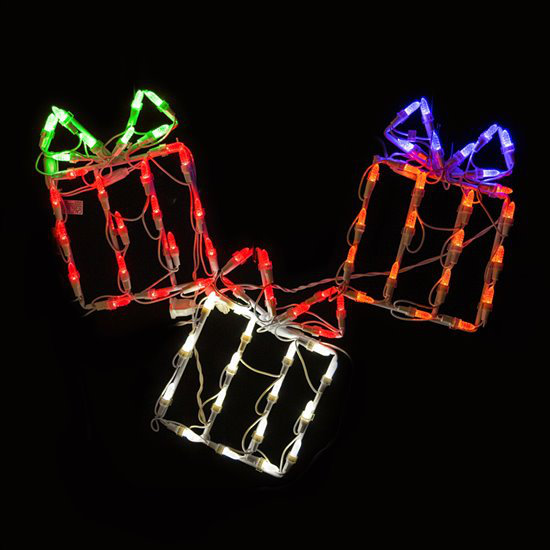 The Holiday Aisle® 3 Piece Gift Box Lighted Display Set | Wayfair