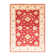 Rosalind Wheeler Coronado Oriental Handmade Hand-Knotted Red Area Rug ...