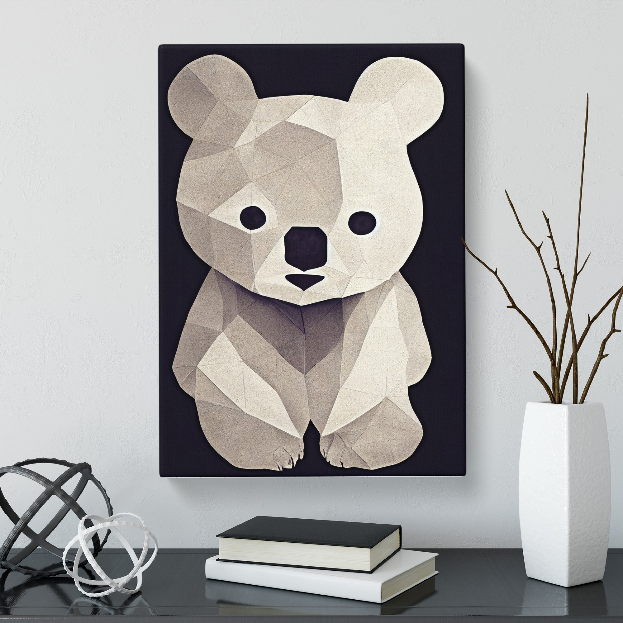 George Oliver Abstract Koala Bear Vol.3 - Wrapped Canvas Graphic Art ...
