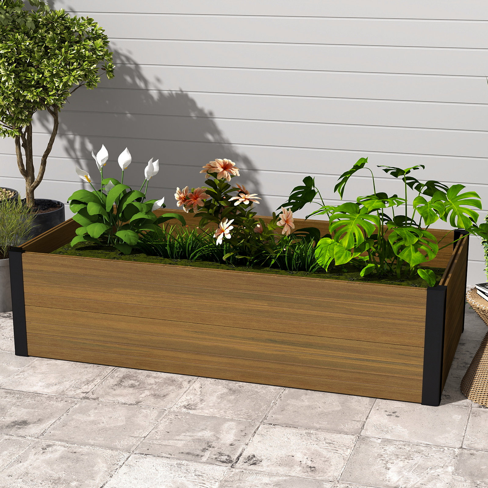 Composite Raised Garden Bednull