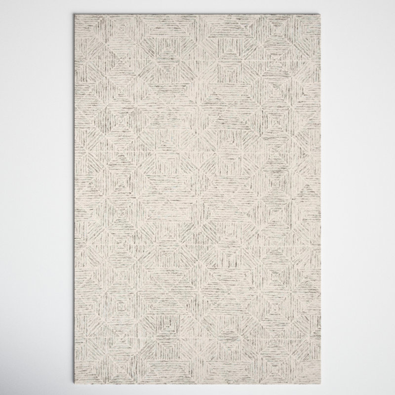 Linsly Hand Tufted Light Blue Rug & Reviews | Birch Lane