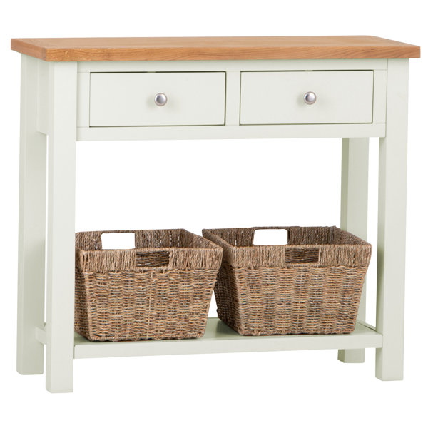 August Grove Pigg 85cm Solid Wood Console Table | Wayfair.co.uk