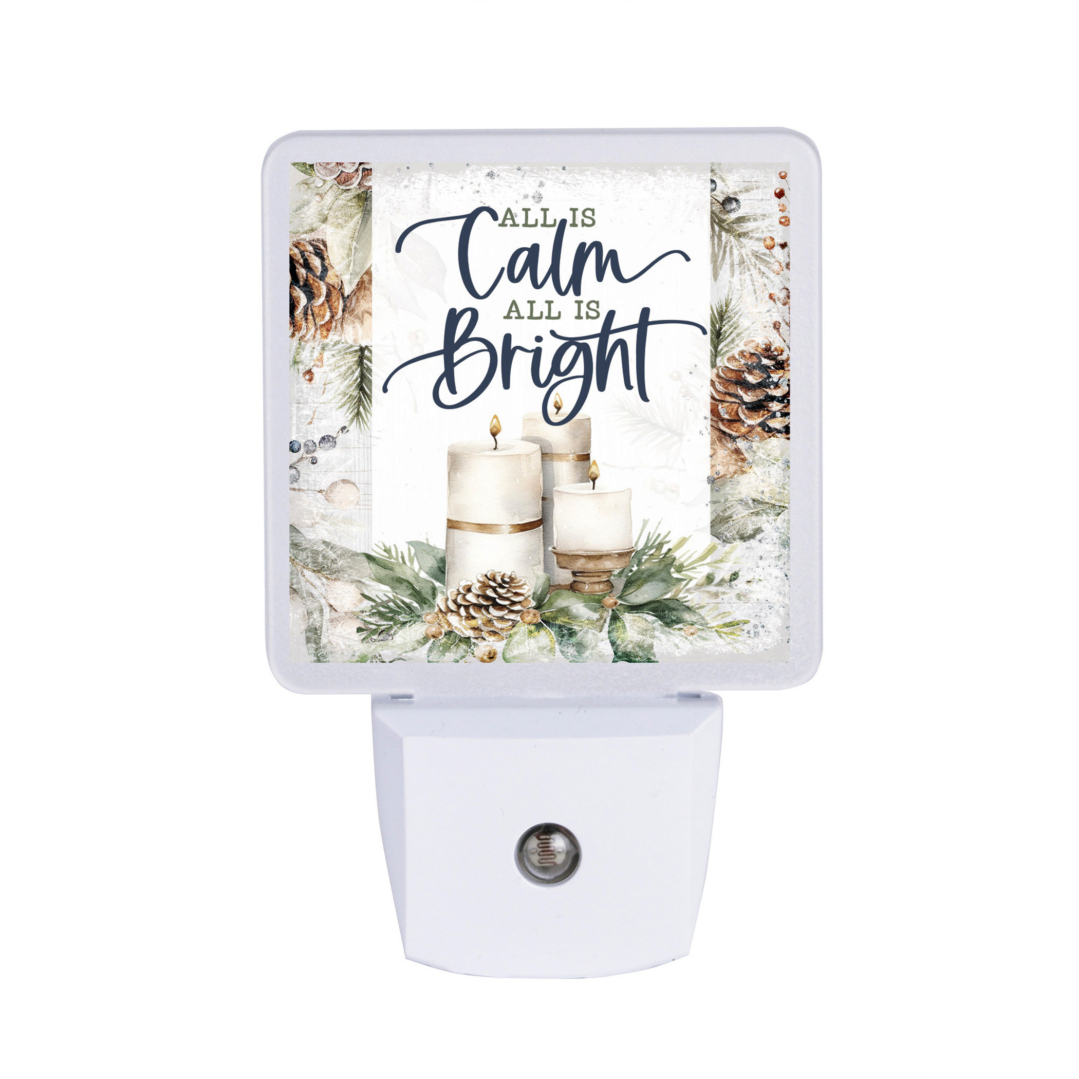 Dexsa All Is Calm Nightlight - Let Your Light Shine LED Inspirational ...