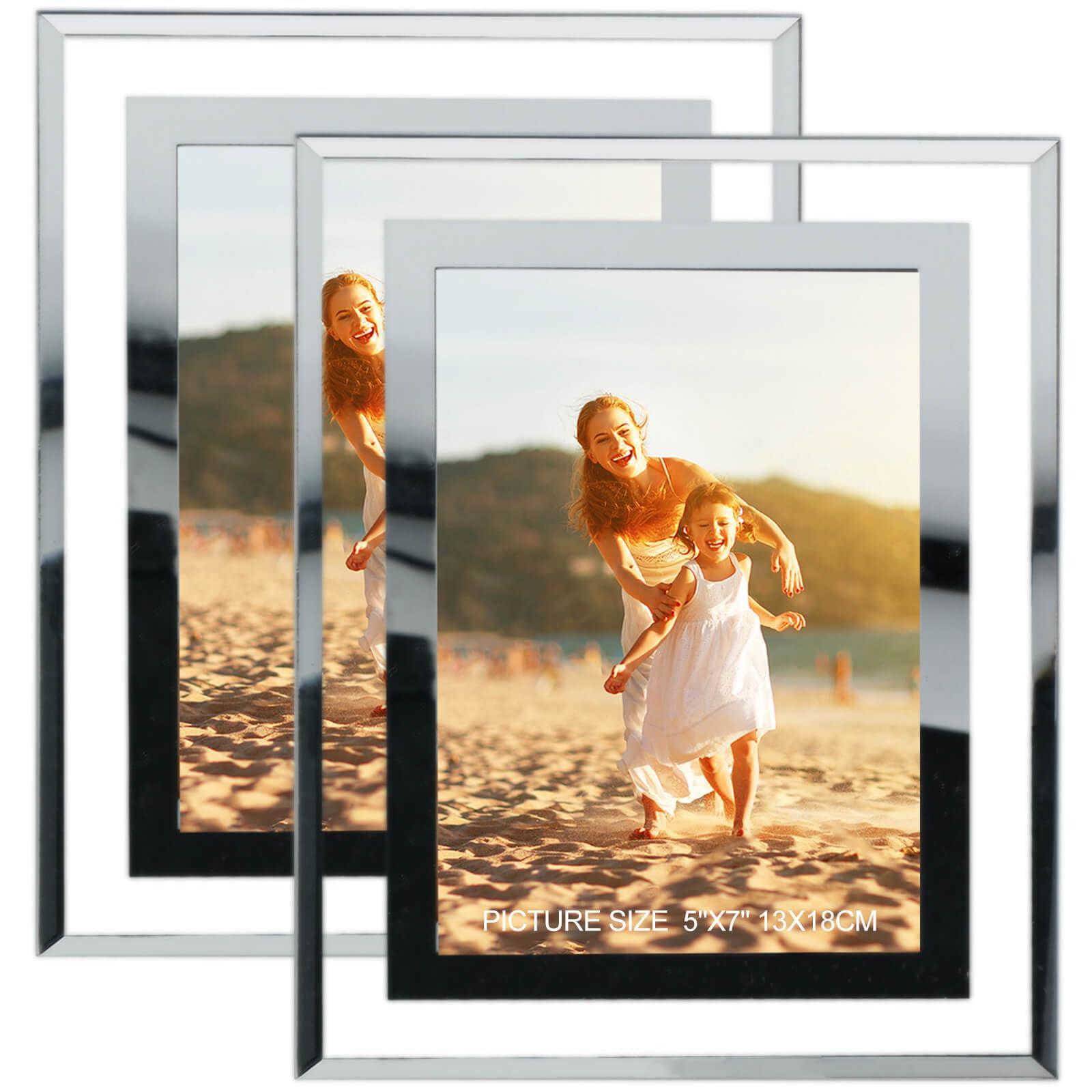 Orren Ellis Christoper Glass Picture Frame | Wayfair