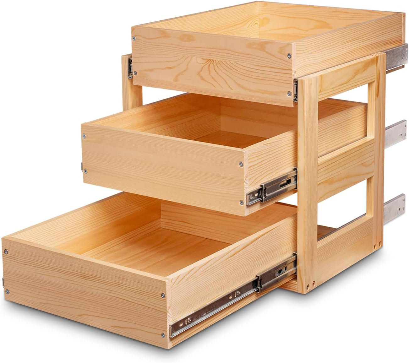 One Allium Way® Pull Out The Drawer From The Cabinet | Wayfair