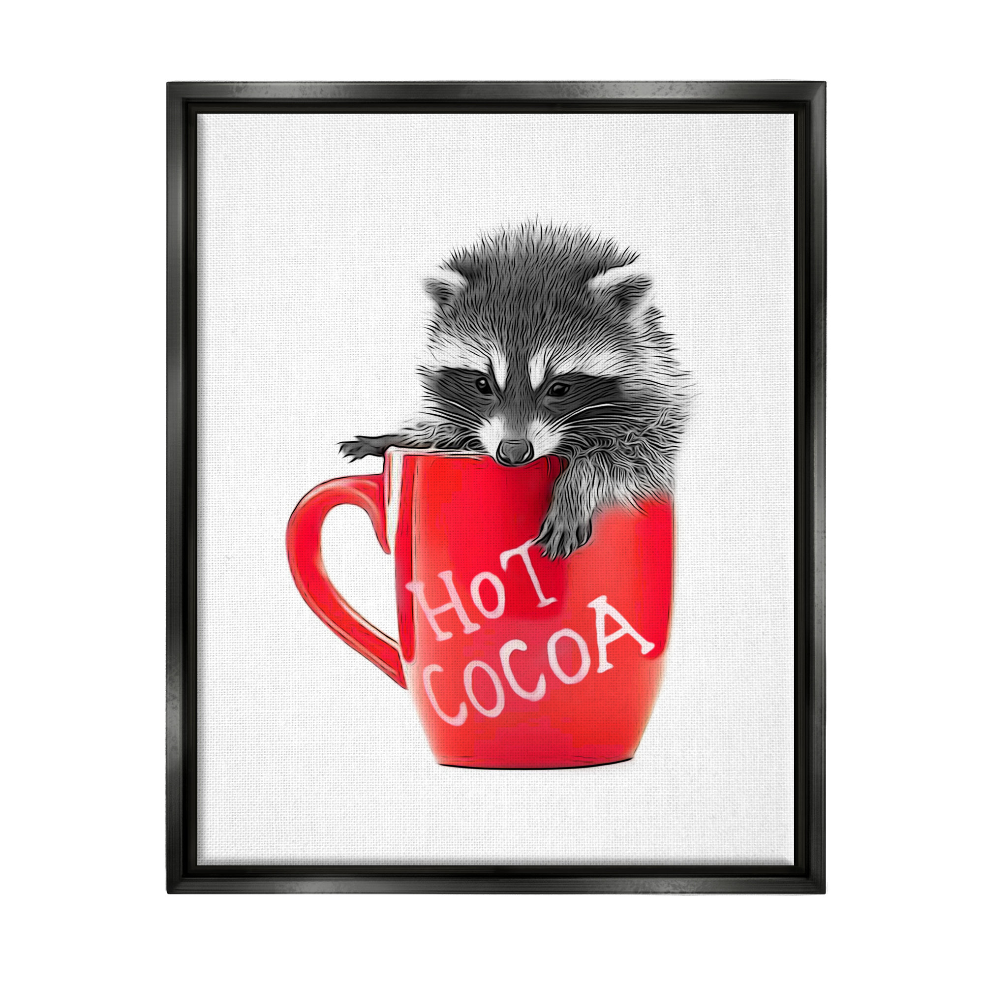 The Twillery Co. Raccoon In Cocoa Mug by Annalisa Latella - Wayfair Canada