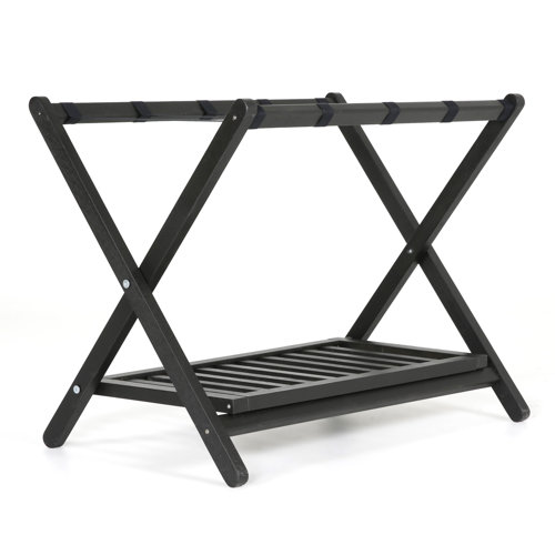 Black Luggage Racks You'll Love | Wayfair