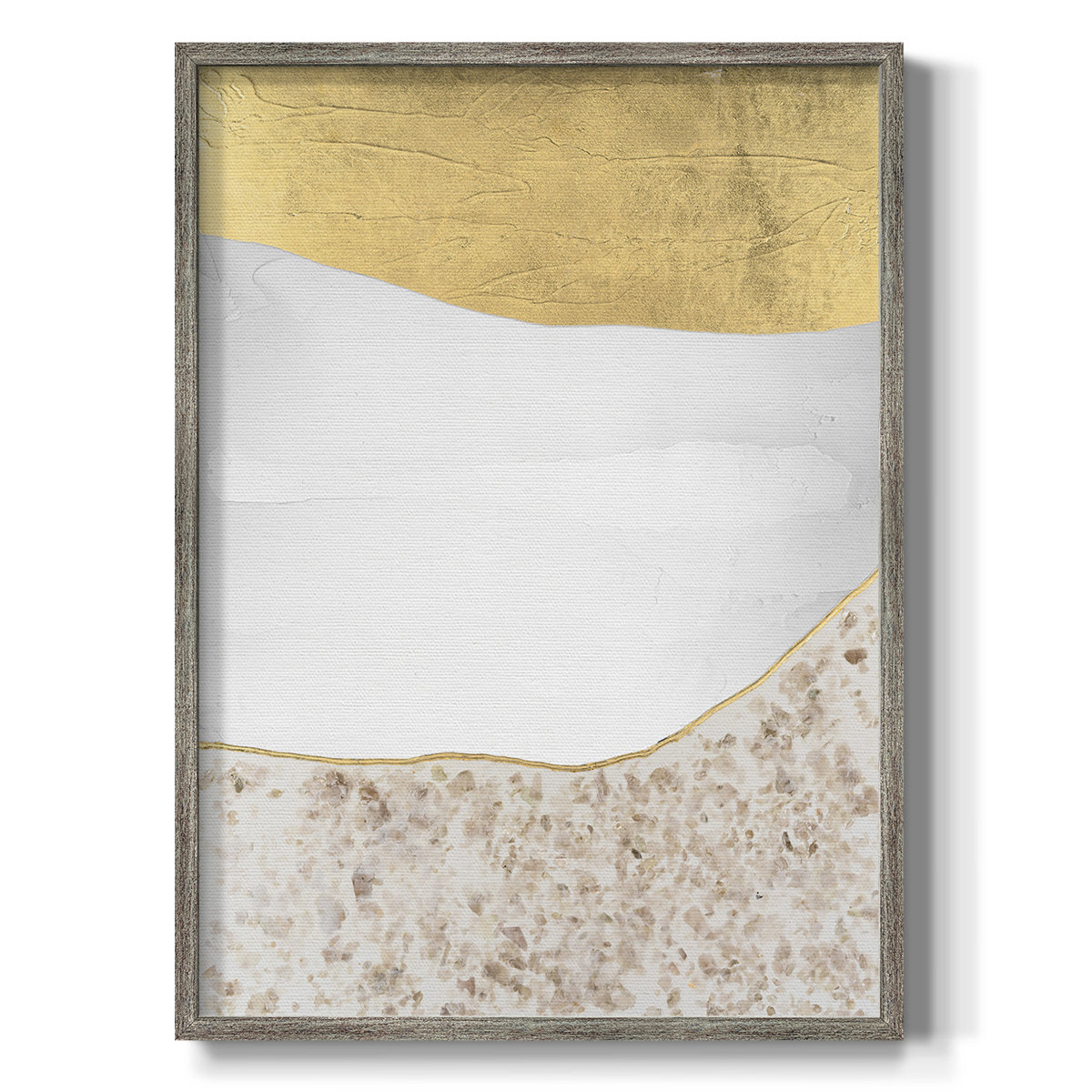 Wrought Studio™ Whitestone II Framed Print - Solid Wood | Wayfair