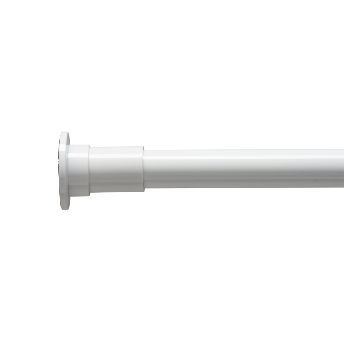 Croydex Stick 'N' Lock 48" Adjustable Straight Tension Shower Curtain ...