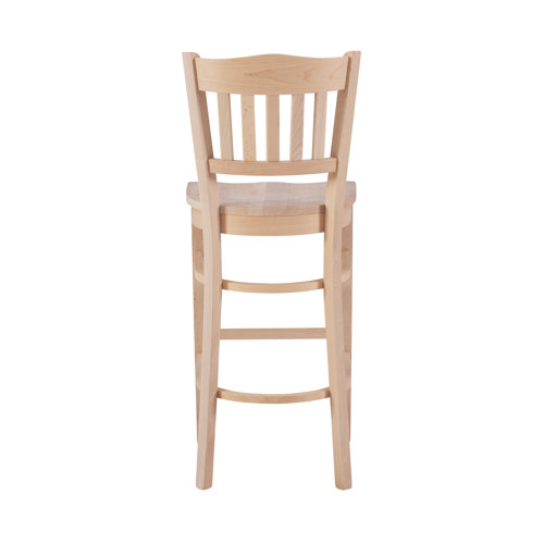 Lark Manor Sciota Solid Wood Bar Stool & Reviews | Wayfair