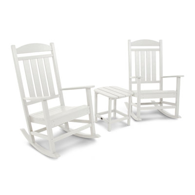 POLYWOOD® Presidential Rocker 3-Piece Set & Reviews | Wayfair