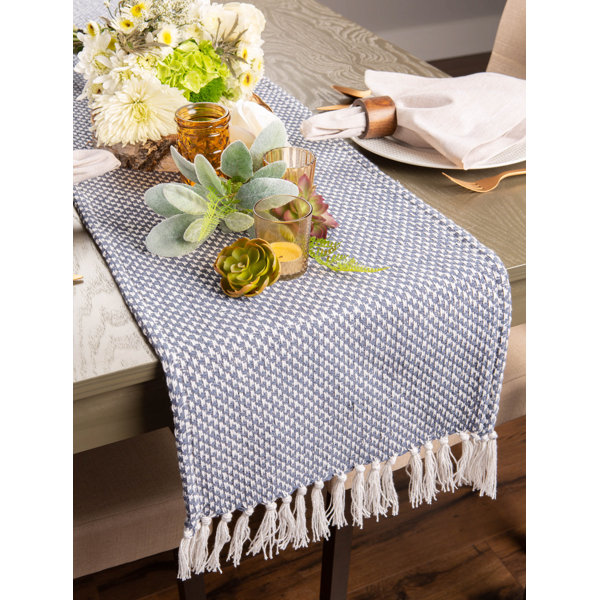 Dakota Fields Anoka Rectangle Geometric Cotton Table Runner & Reviews ...