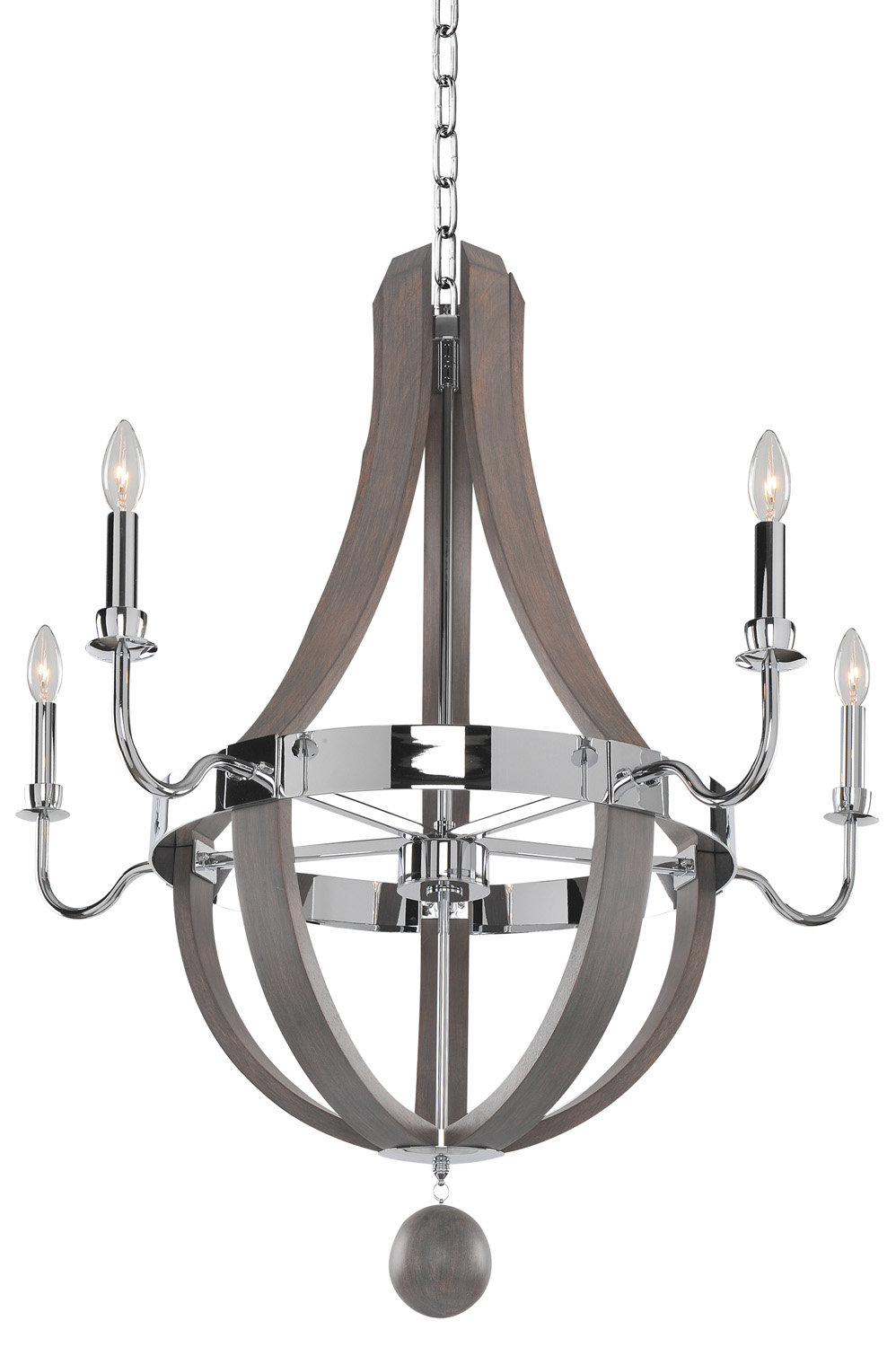 Kalco Sharlow 5-Light Empire Chandelier | Wayfair
