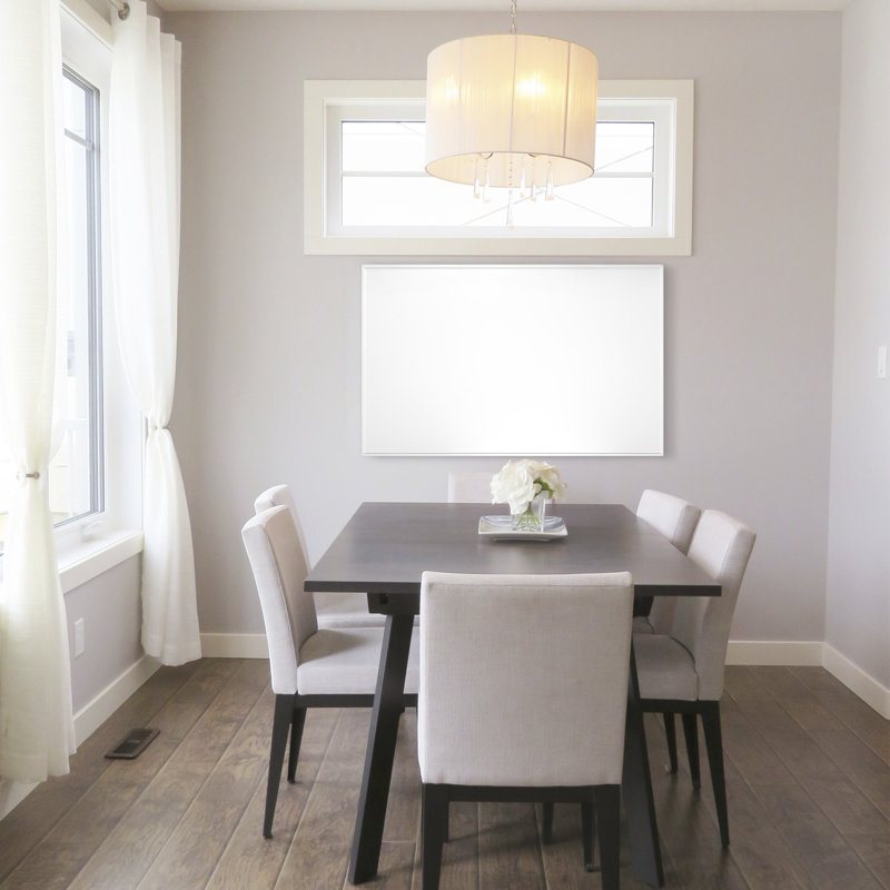 WarmlyYours Ember Flex Electrical Radiant Panel Heater, White, 35"x 24 ...