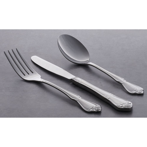 Oneida True Rose 45 Piece Everyday Flatware Set | Wayfair