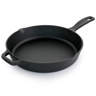 Oster Castaway 12 Inch Cast Iron Round Frying Pan With Dual Spouts ...