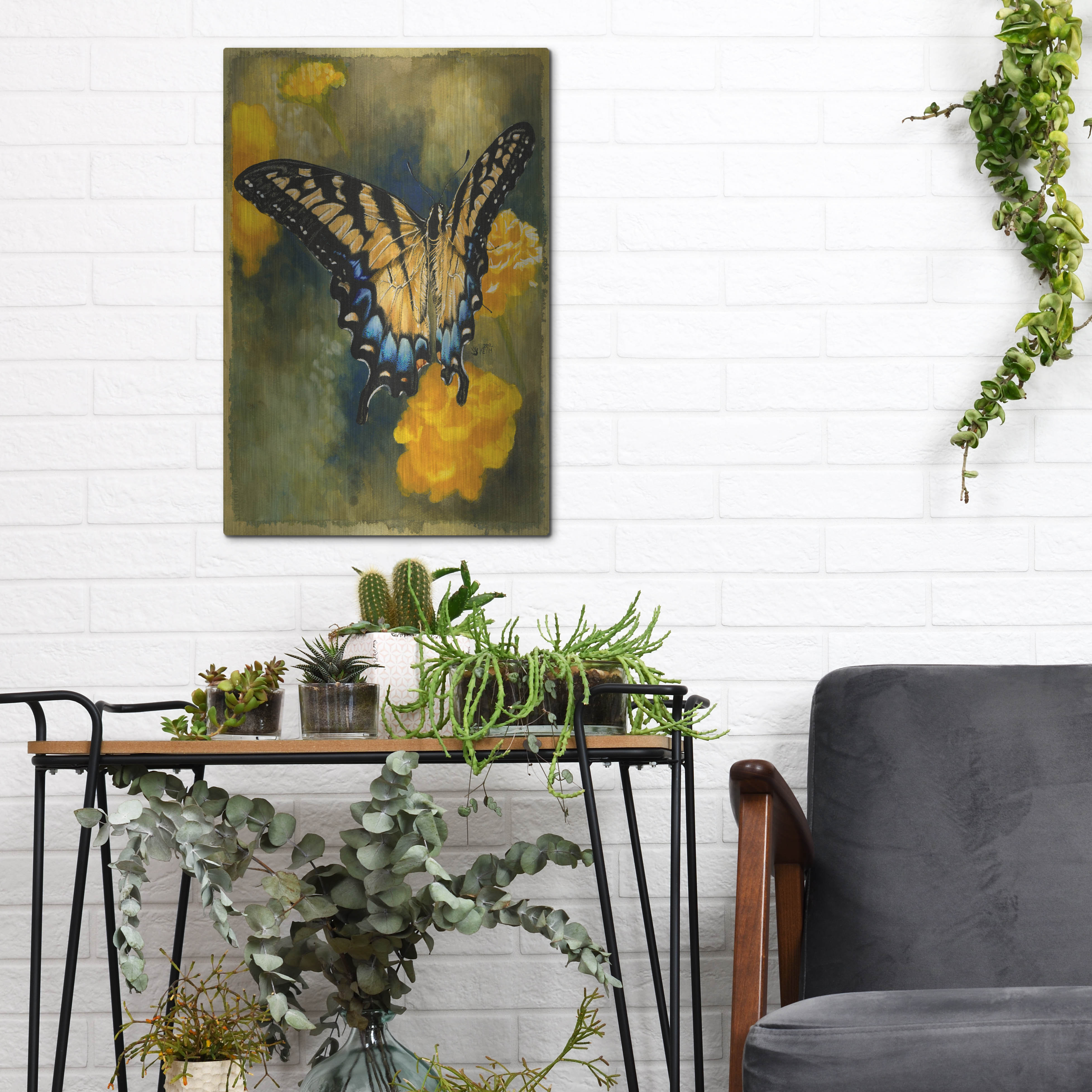 August Grove 'Delicate Belle' by Barbara Keith, Metal Wall Art ...