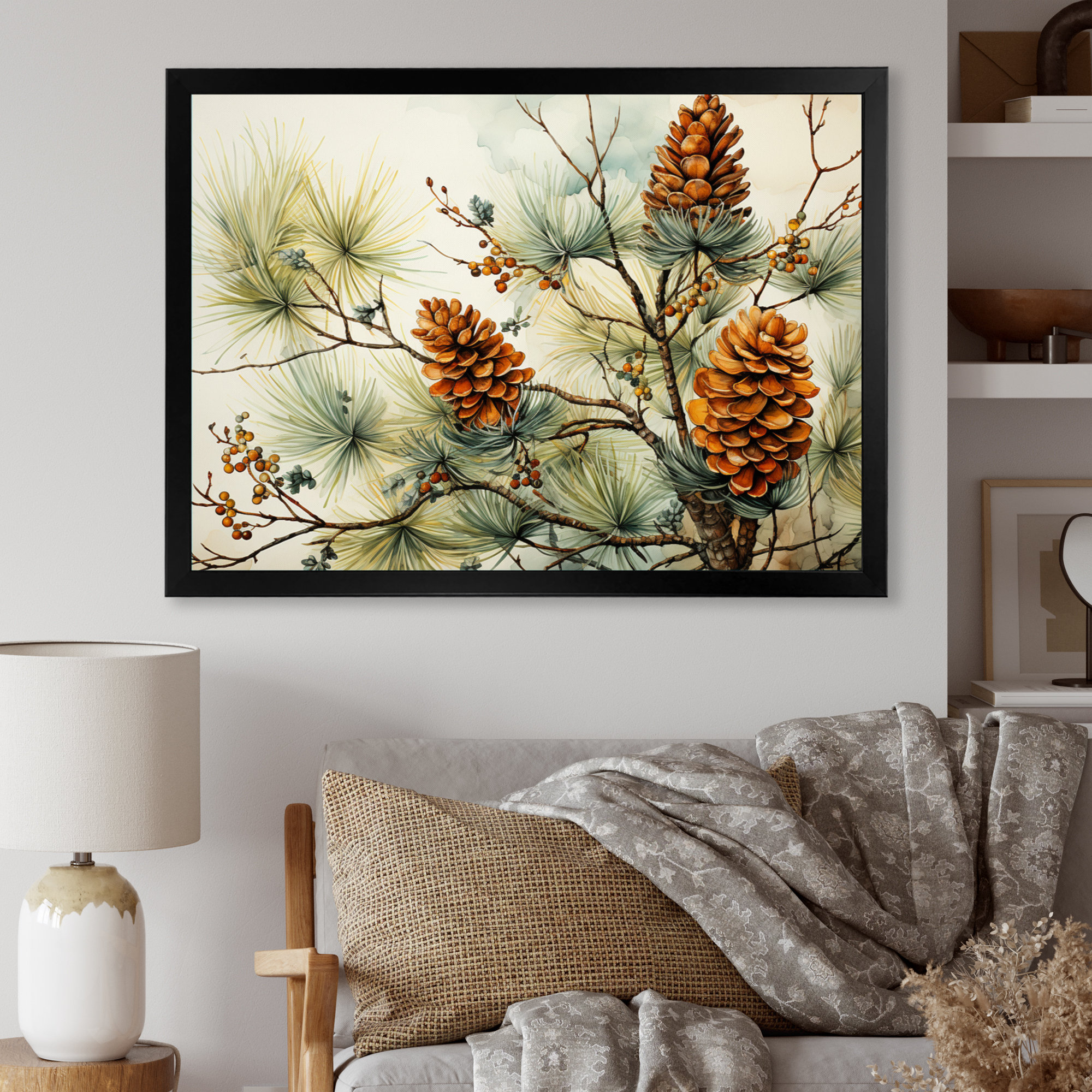 Millwood Pines Pine Tree Pine Beauty II - Tree Pine Wall Art & Reviews ...