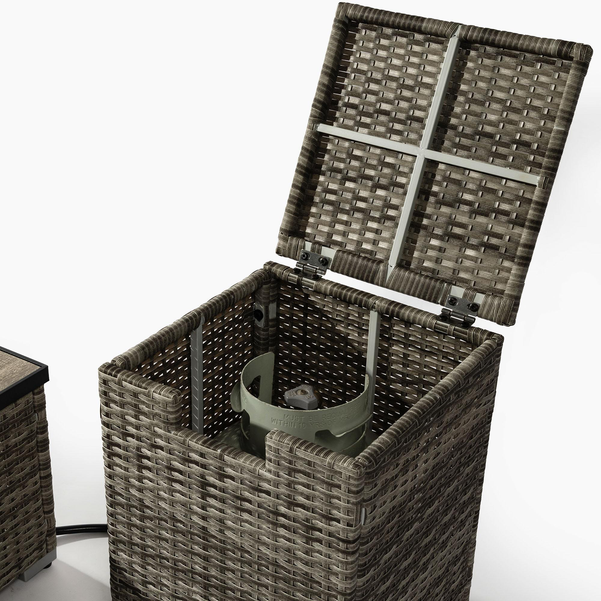 Rosecliff Heights 32 Inch Outdoor Fire Table | Wayfair