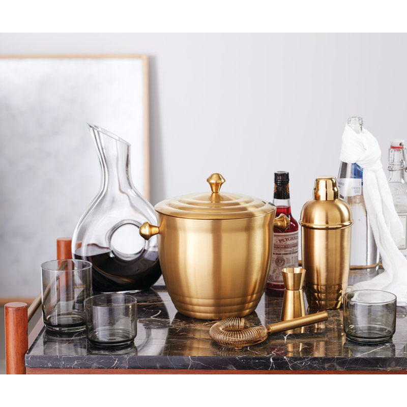 Lenox Tuscany Metal Classics Gold Cocktail Shaker | Wayfair
