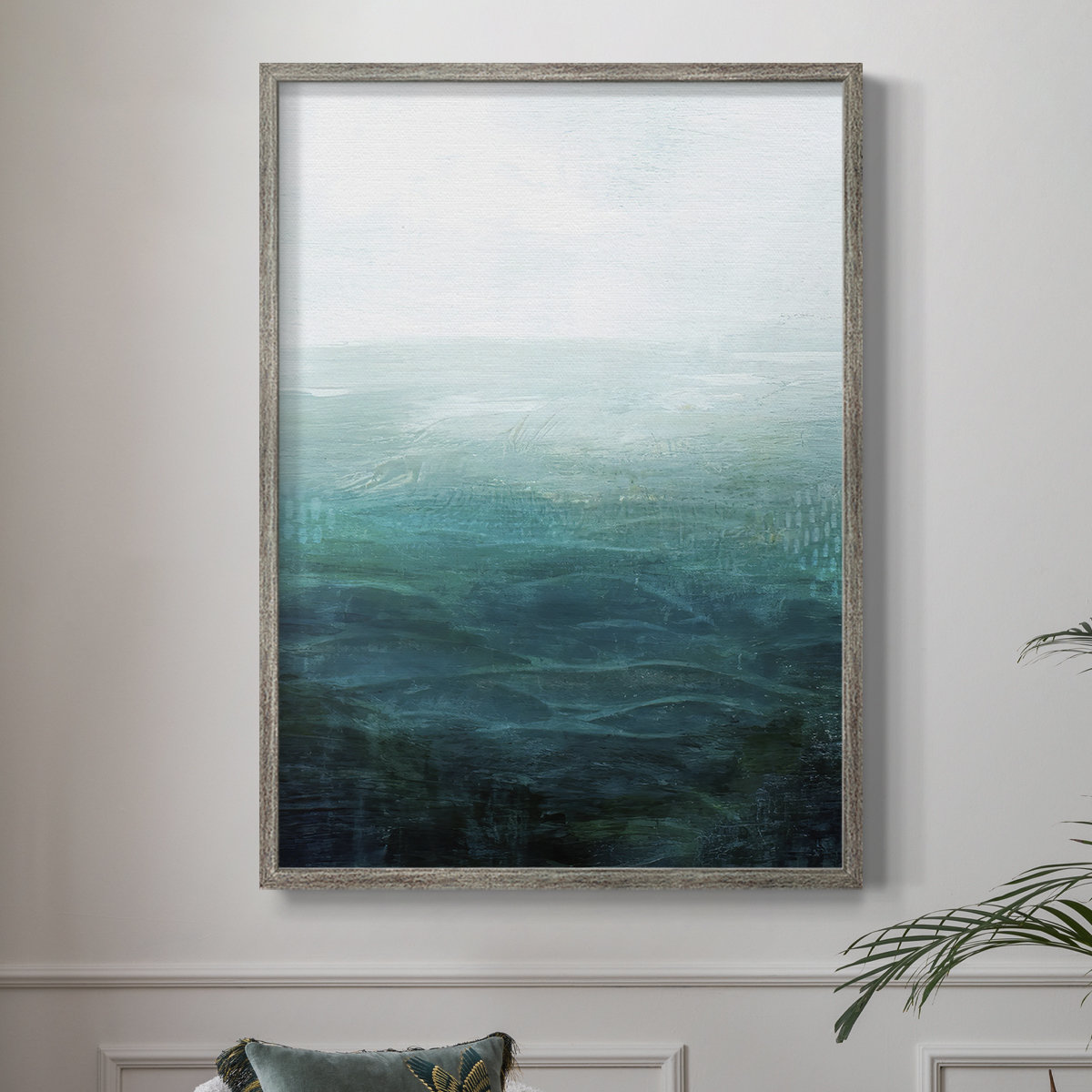 Lark Manor™ Drifting Sea I Framed Print - Solid Wood | Wayfair