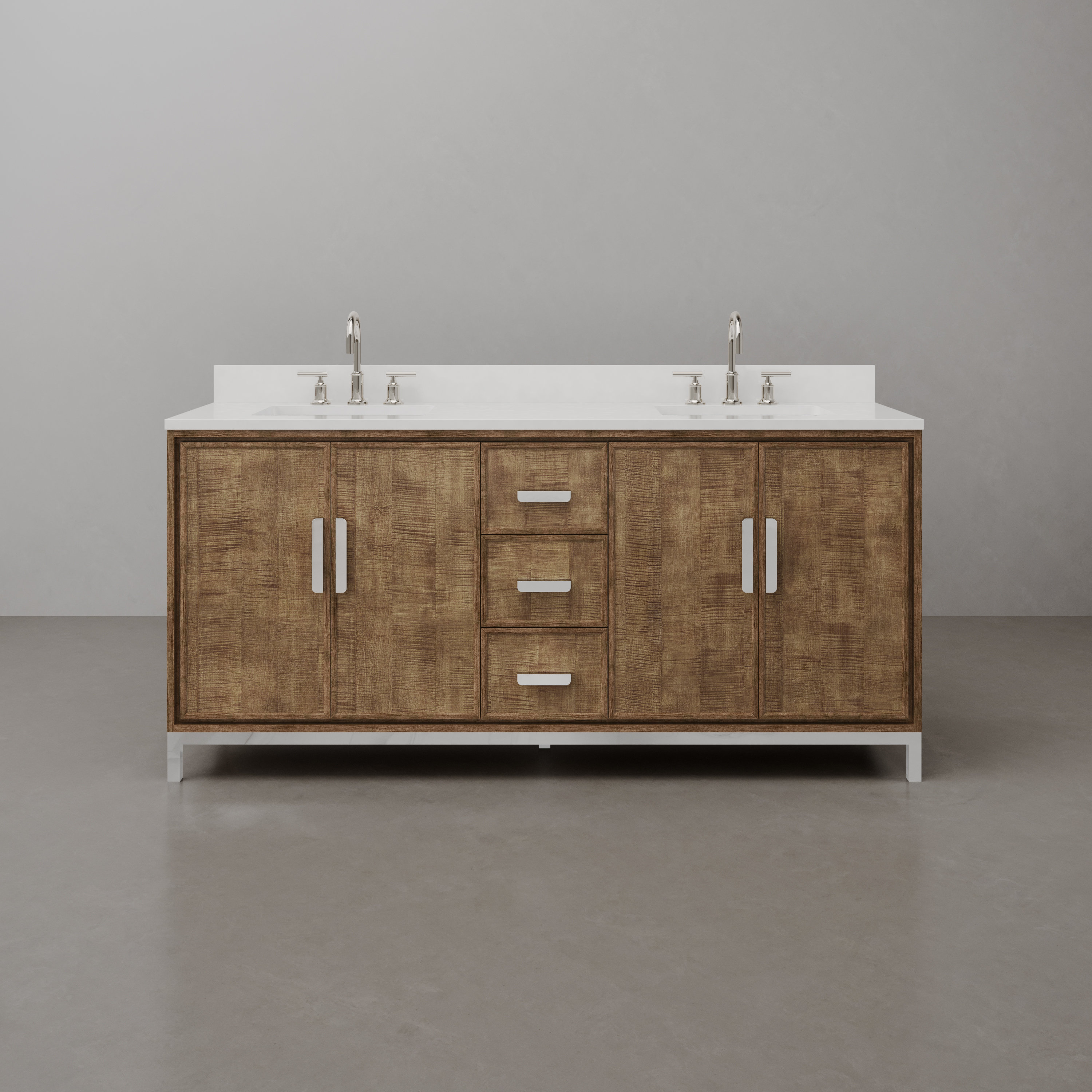 Water Creation Westin 72" Freestanding Standard Double Bathroom Vanity ...