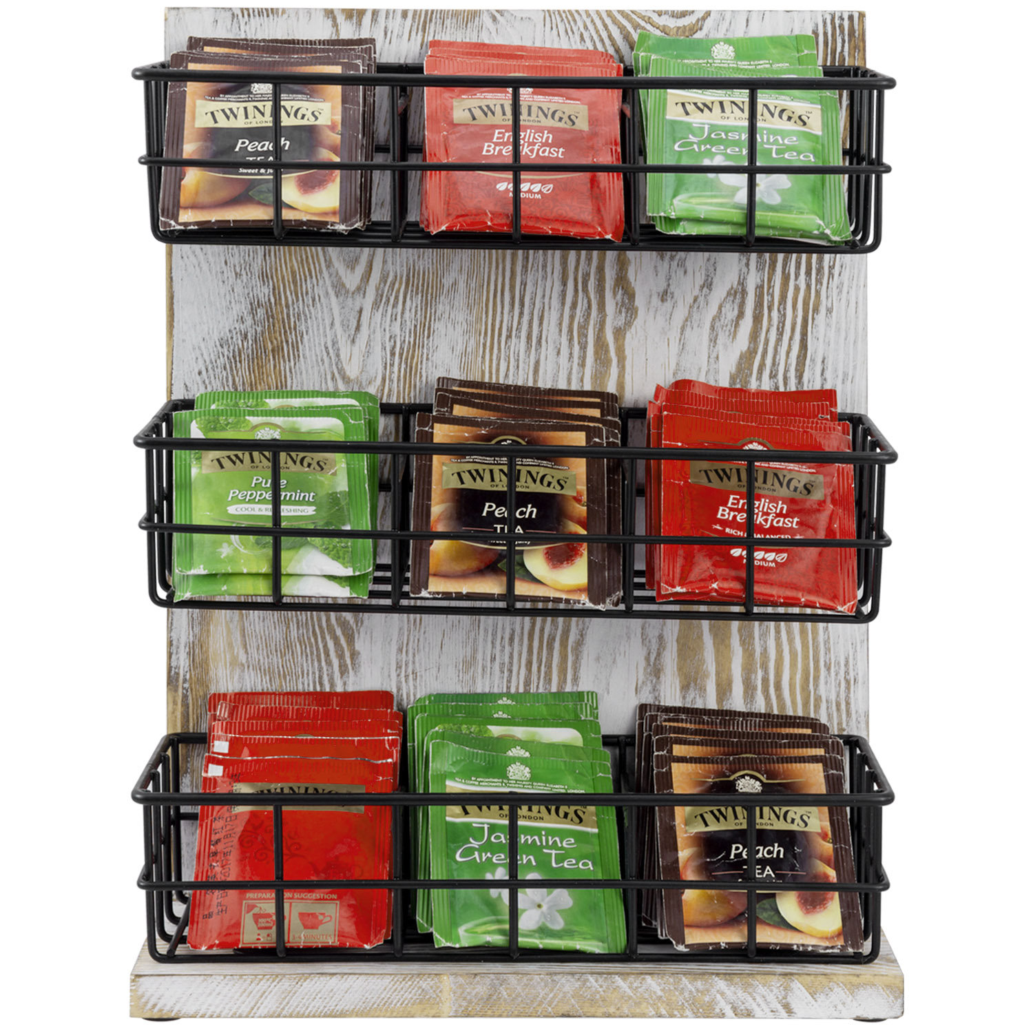 MyGift 3 Tier Tea Box Rack - Wayfair Canada