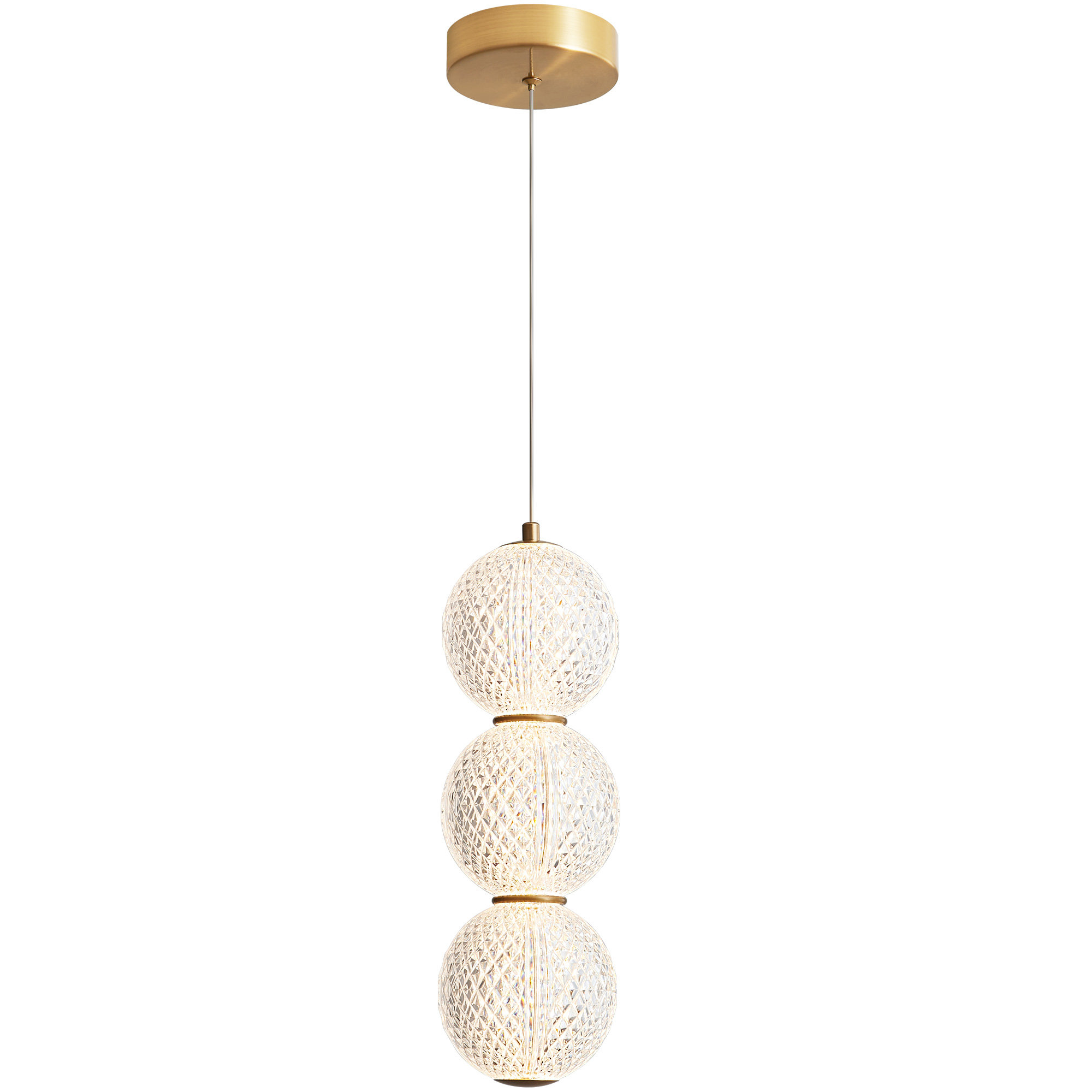 Wrought Studio™ Modern Minimalist Dimmable Led Single Pendant With ...