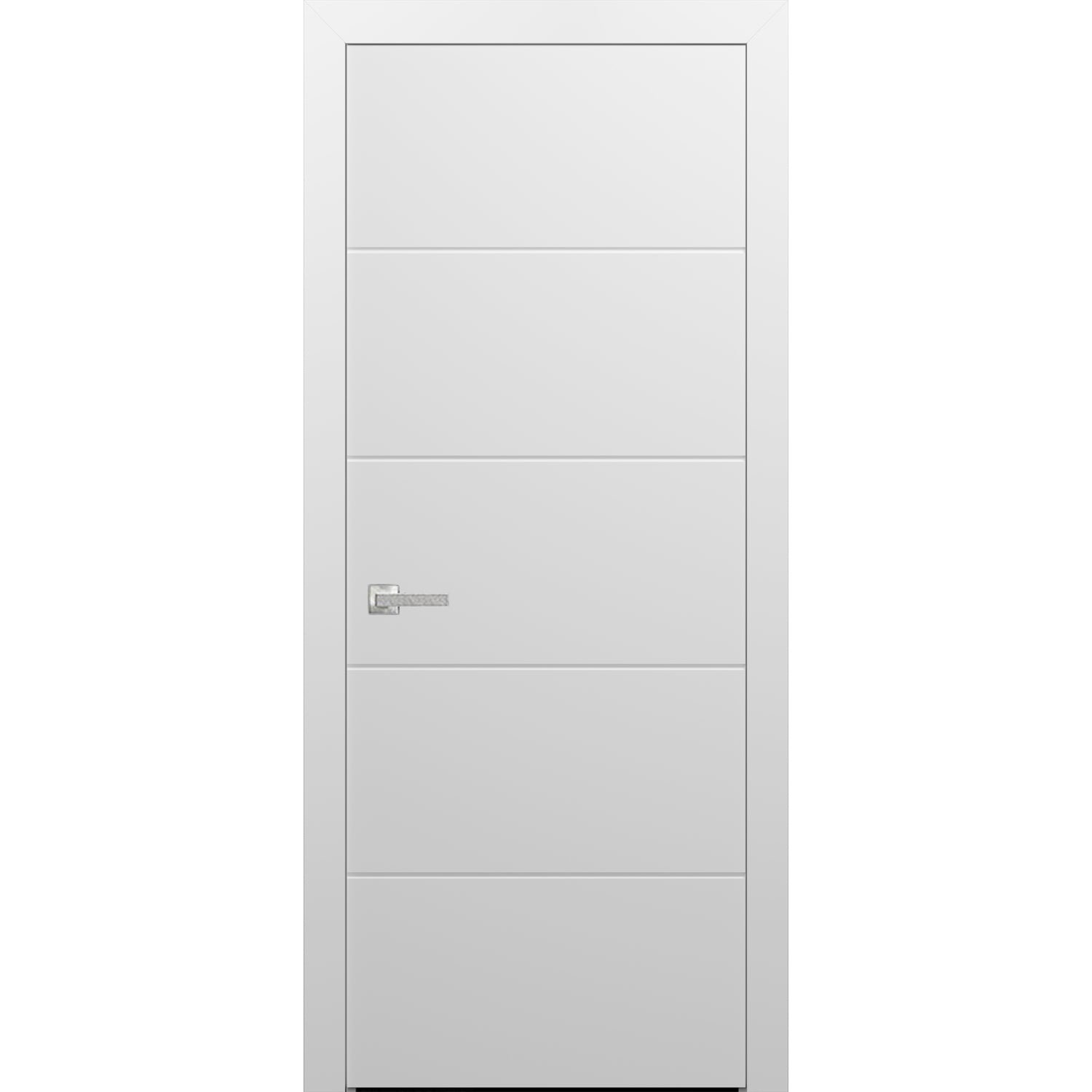 SARTODOORS Modern Wood Interior Pre-Hung Door With Hardware | Planum ...