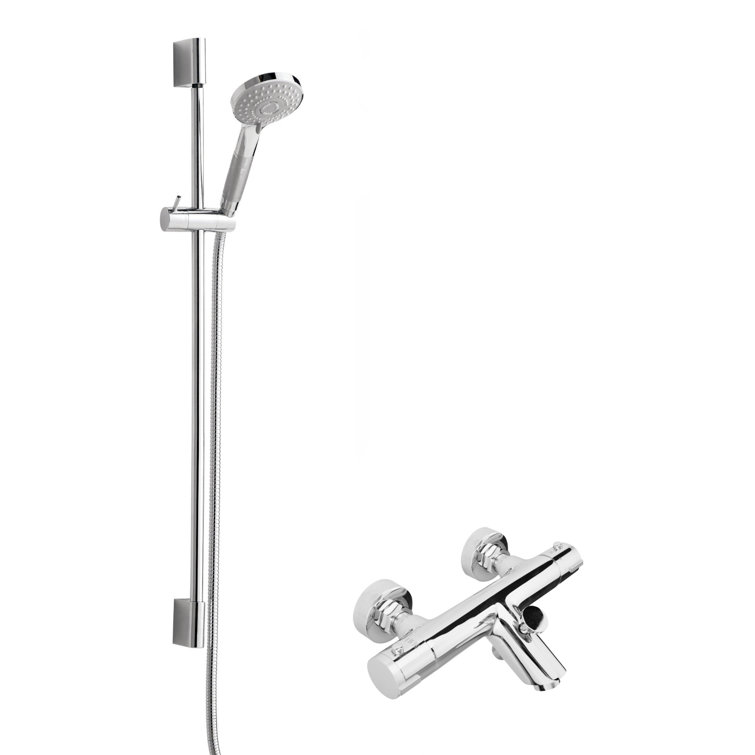 Hudson Reed Thermostatic Shower with Handheld Shower Head & Reviews ...