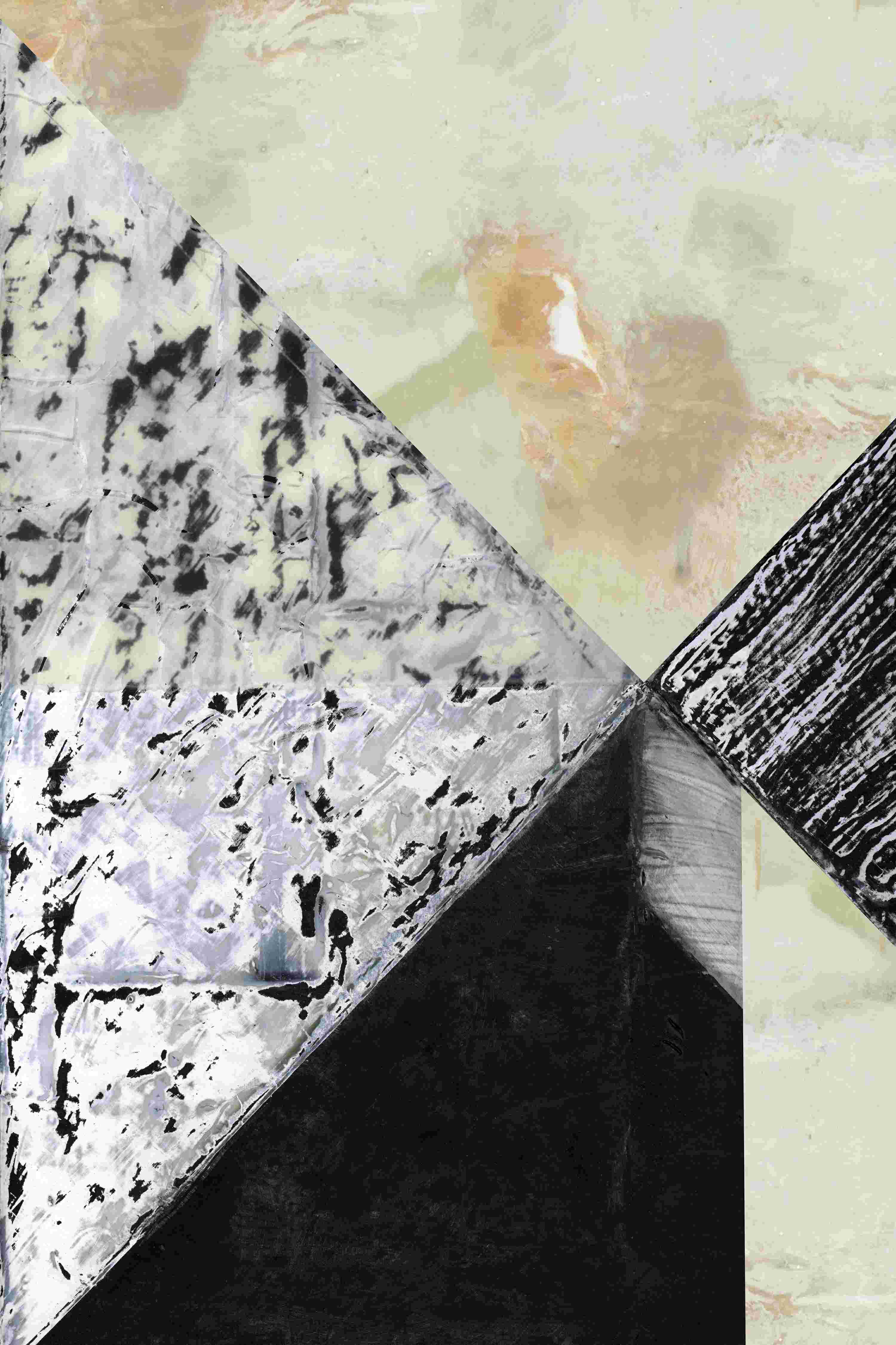 Orren Ellis Tiles and Texture Abstract Angles I - Wrapped Canvas ...