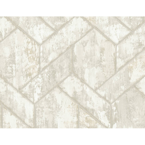 Corrigan Studio® Latoyer Geometric Wallpaper - Wayfair Canada