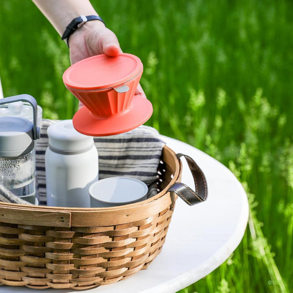 Buydeem Pour Over Coffee Maker,Bpa Free Food Grade Silicone Coffee ...