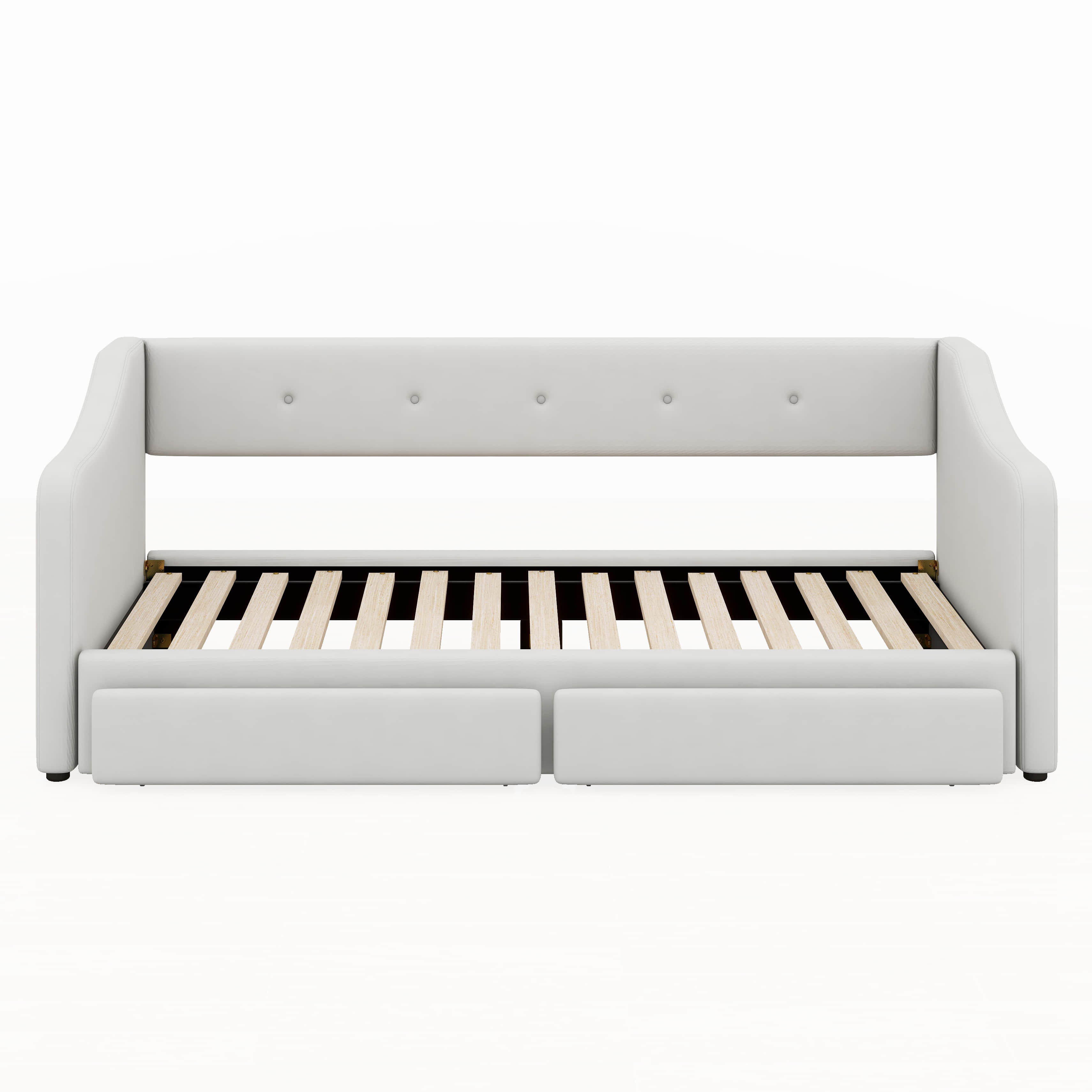 Lark Manor™ Daybed With Drawers, Extendable Twin To King Daybed Frame ...