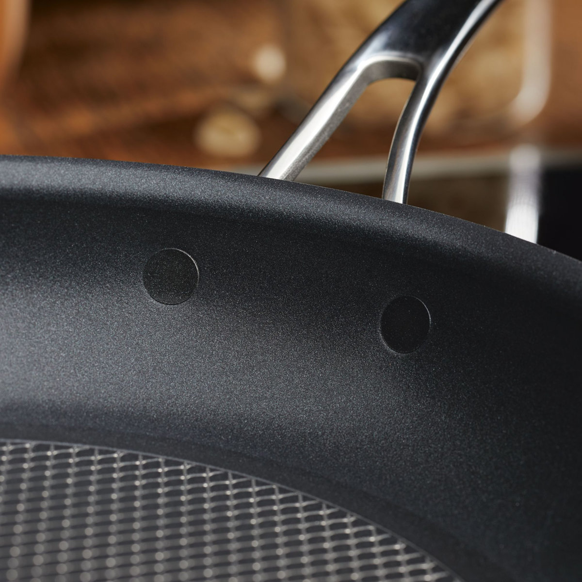 Anolon X Hybrid Nonstick Cookware Induction Pots and Pans Set, 7 Piece ...