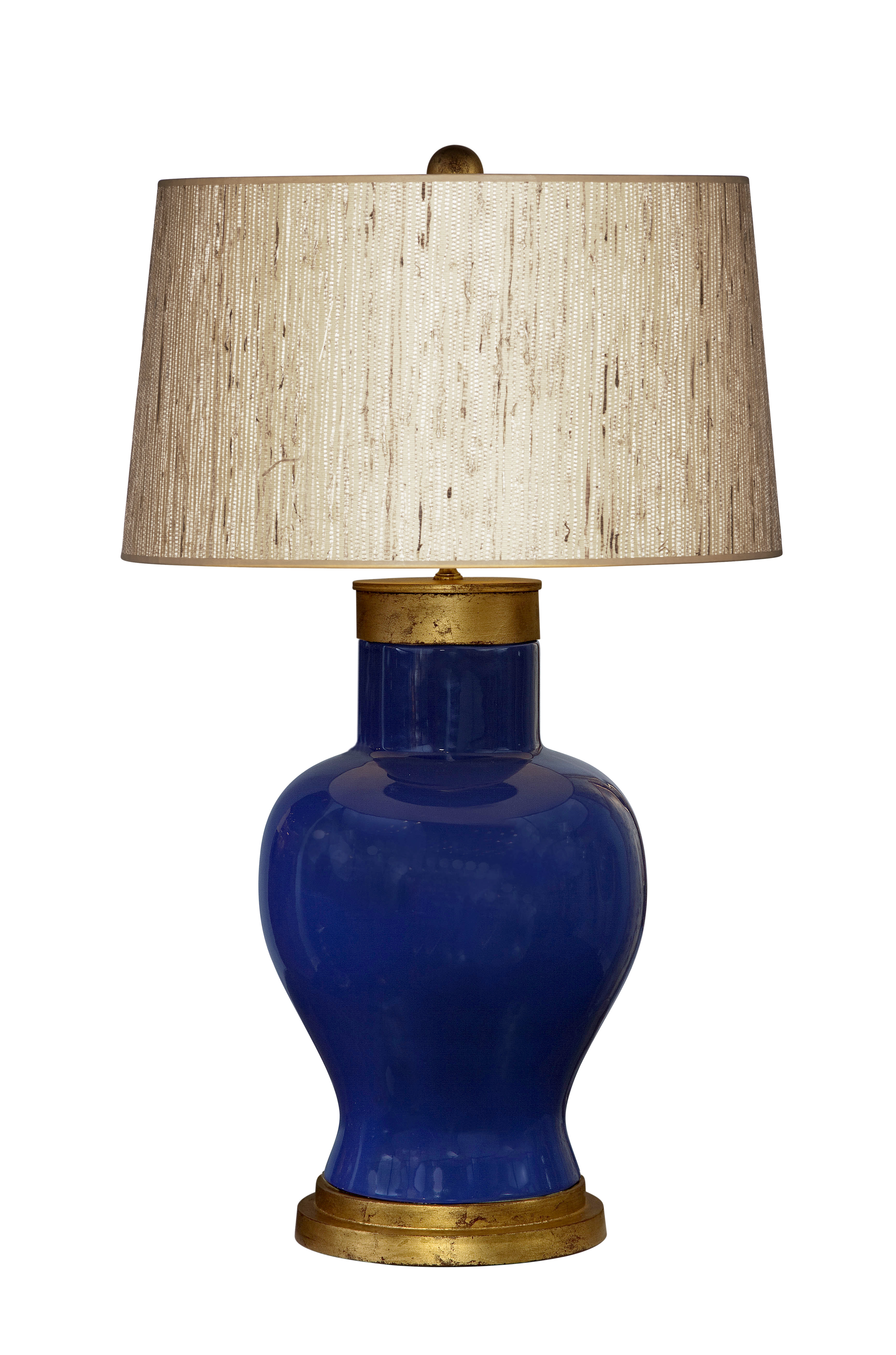 Bradburn Home Cabrillo 31" Blue/Gold Table Lamp | Wayfair