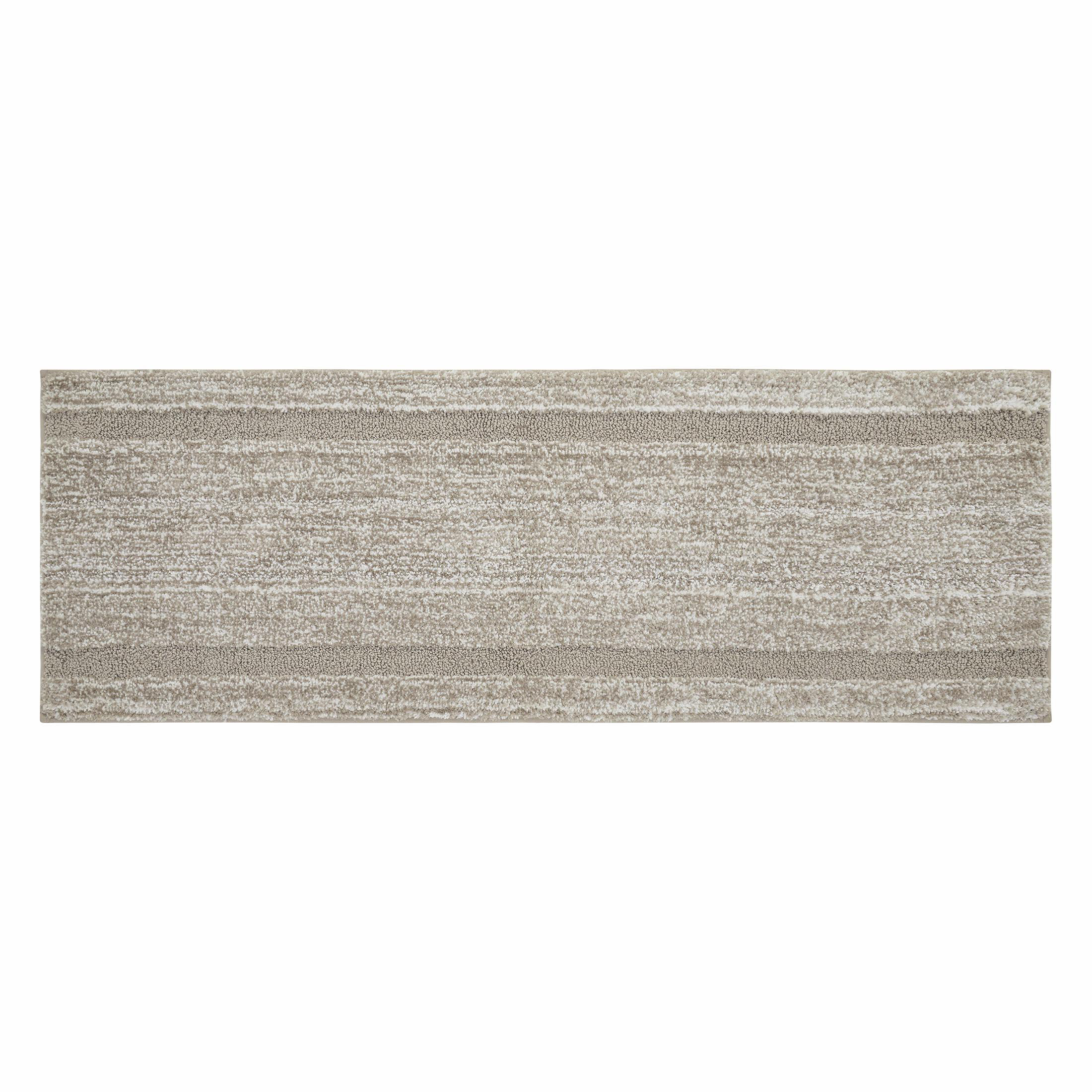 Ebern Designs Heathered Hotel Bath Rug Runner, 20" x 60" | Wayfair