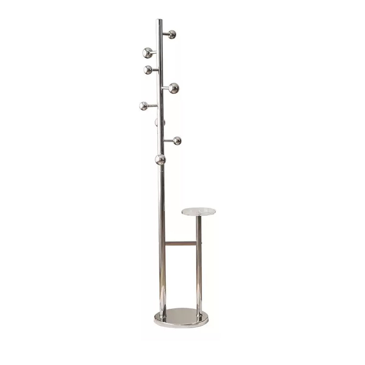 VICABY Stainless steel marble coat rack | Wayfair