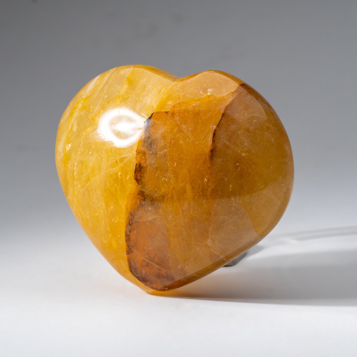 Astro Gallery of Gems Genuine Polished Lemon Quartz (Large) Hert from ...