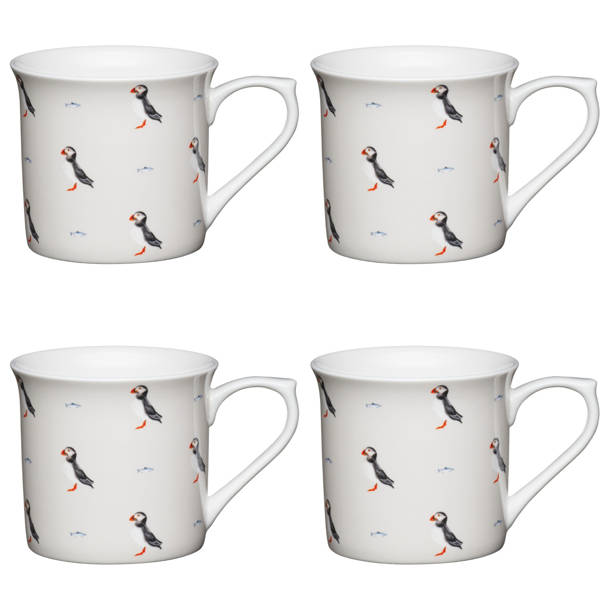 KitchenCraft Mug Sets Bone China Mug & Reviews | Wayfair.co.uk