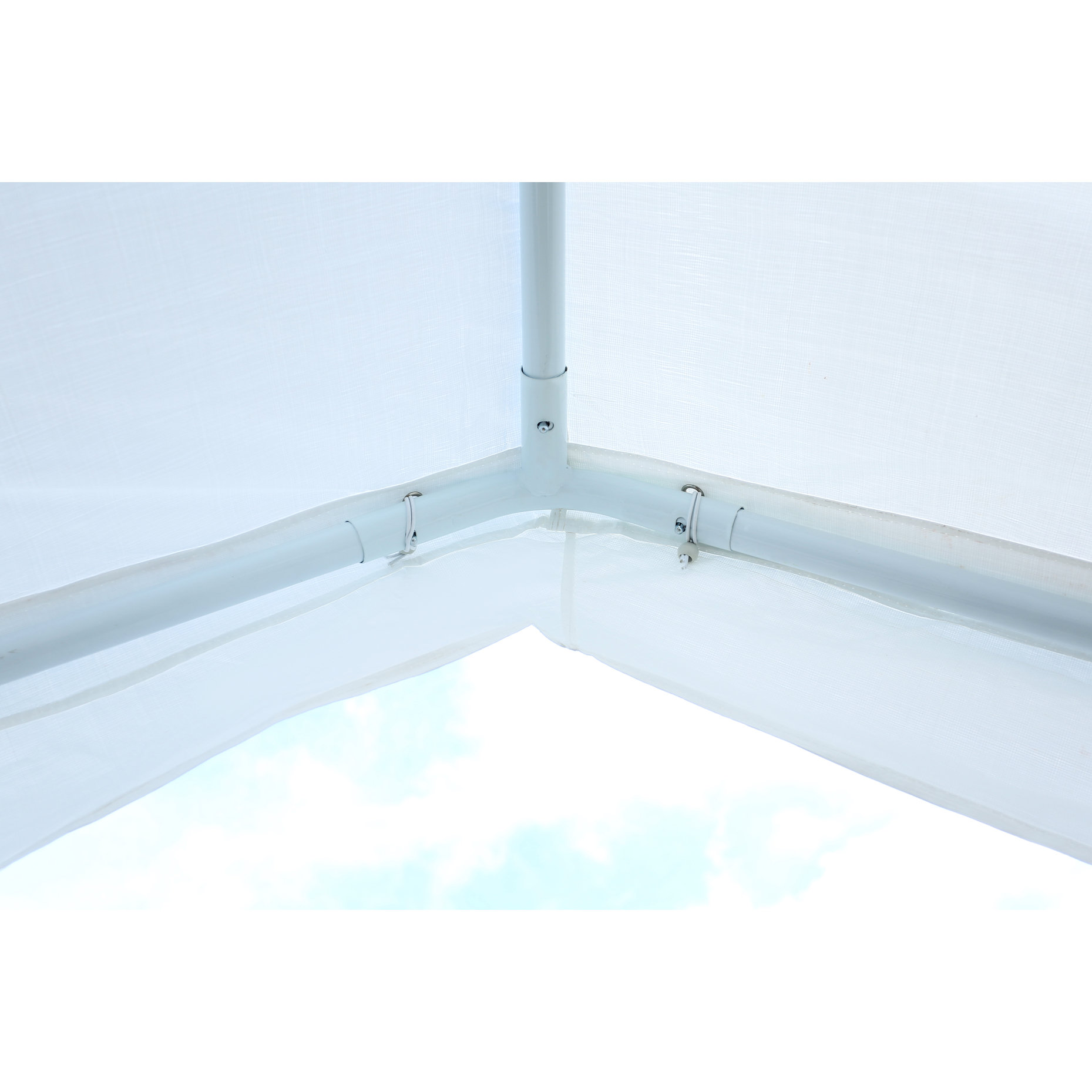 Wovilo 10'X20' Heavy Duty Canopy Garage With Side Walls - Triangular ...