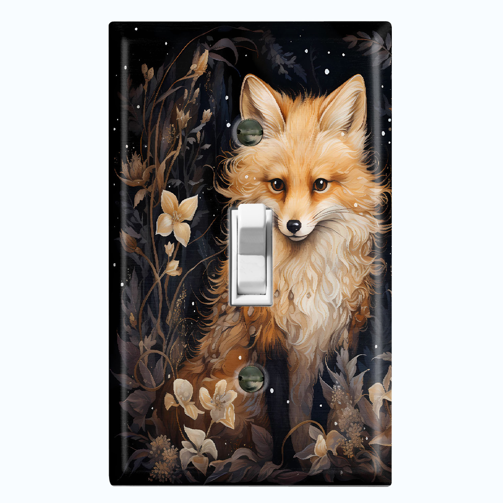 WorldAcc Nature Themed 1 - Gang Toggle Light Switch Standard Wall Plate ...