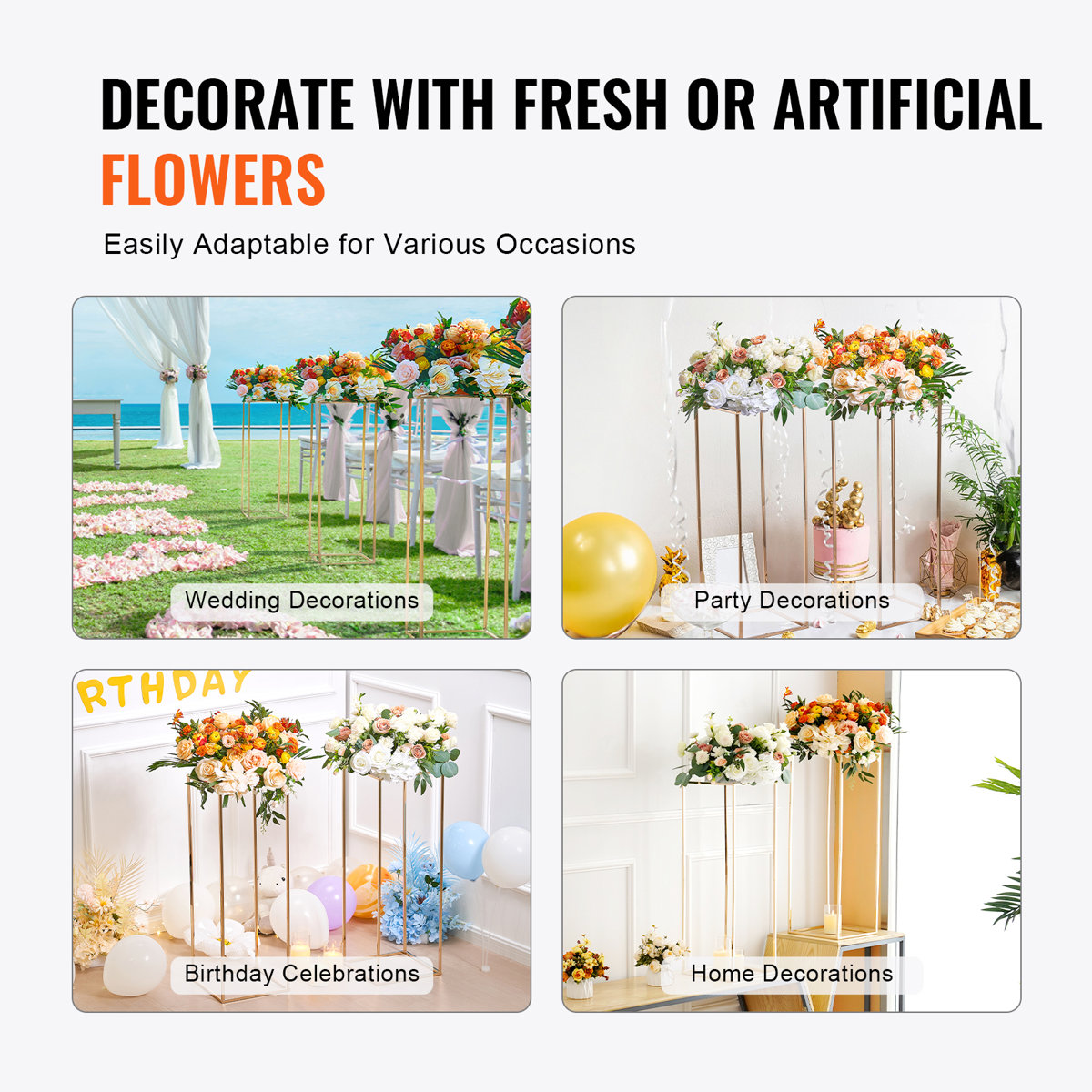 VEVOR Iron Backdrops & Signs | Wayfair
