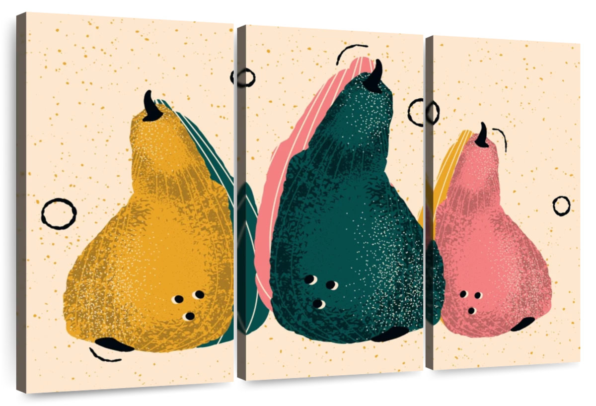 Rosalind Wheeler Abstract Pears | Wayfair